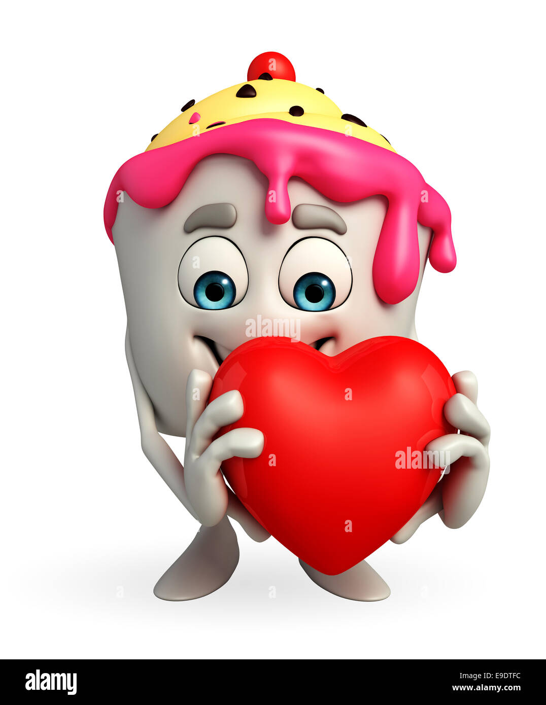 Cartoon character ice cream red hi-res stock photography and images - Alamy