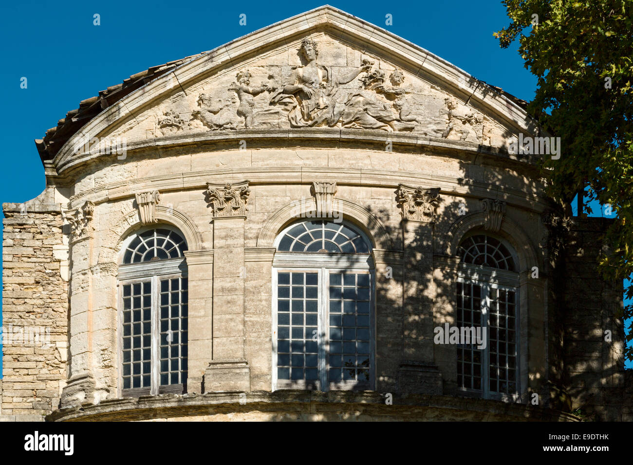 Castle Bonnier de La La Mosson, Montpellier, Herault, France Stock ...