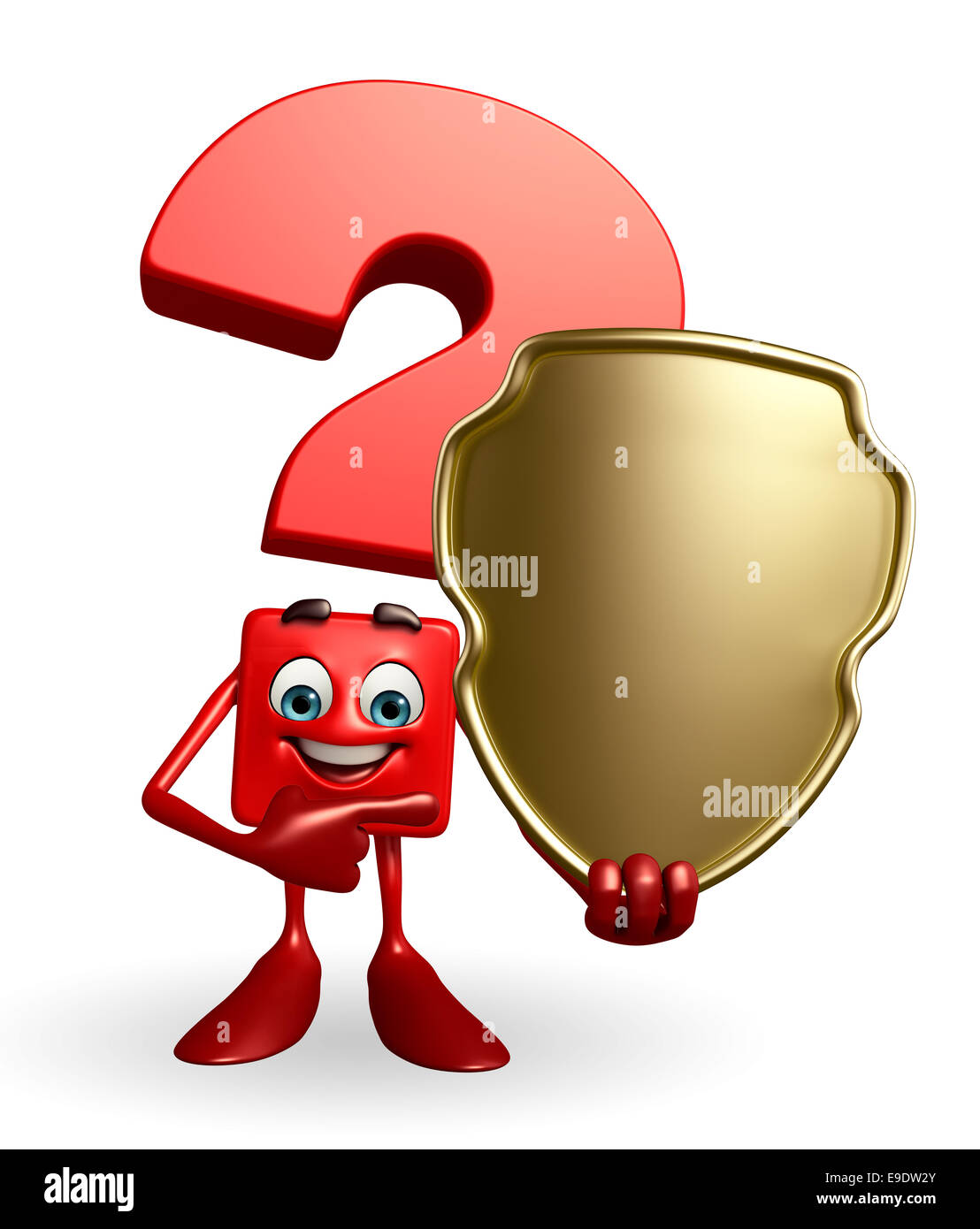 Question mark shield hi-res stock photography and images - Alamy