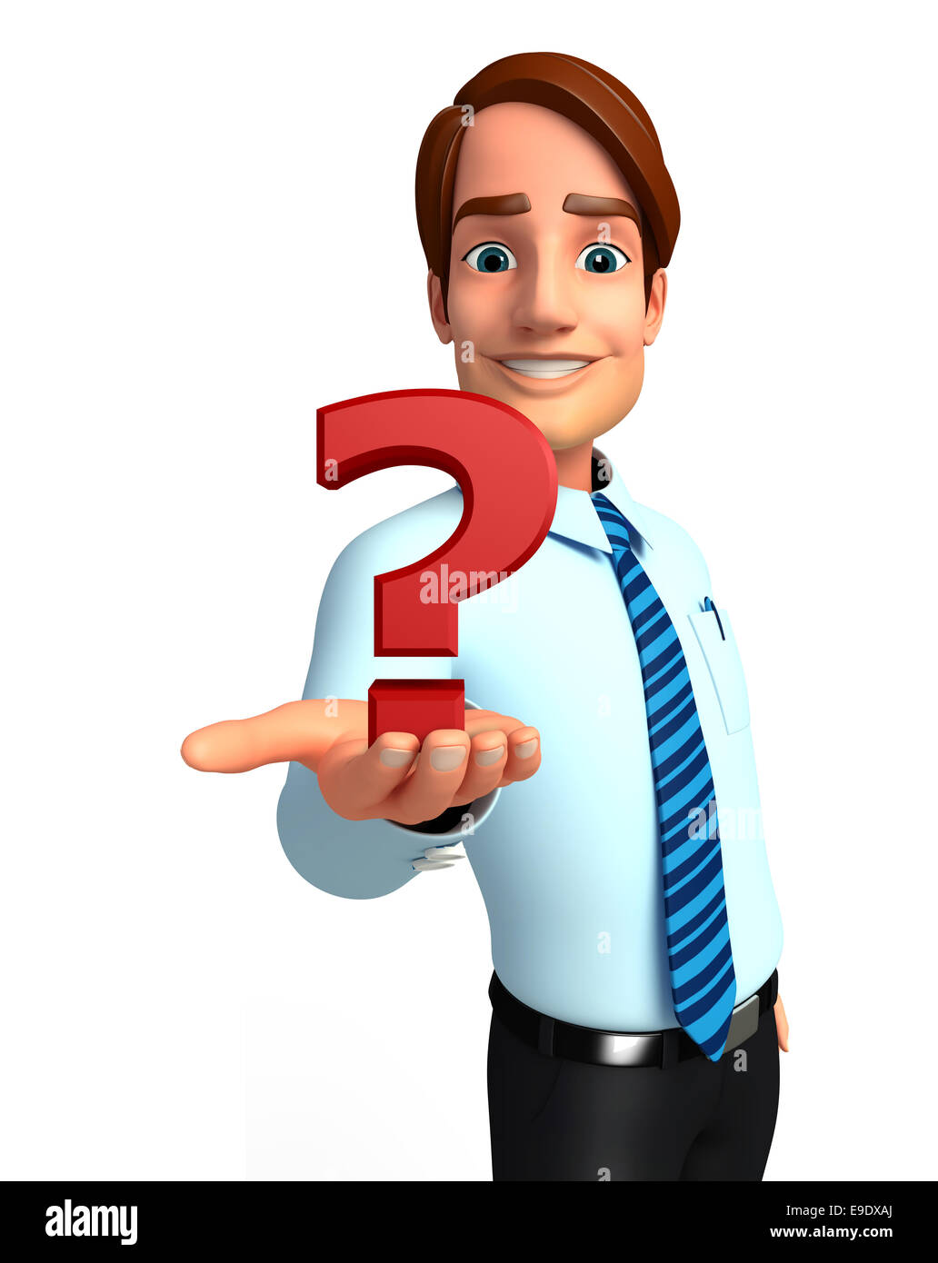 Young service man Stock Photo - Alamy