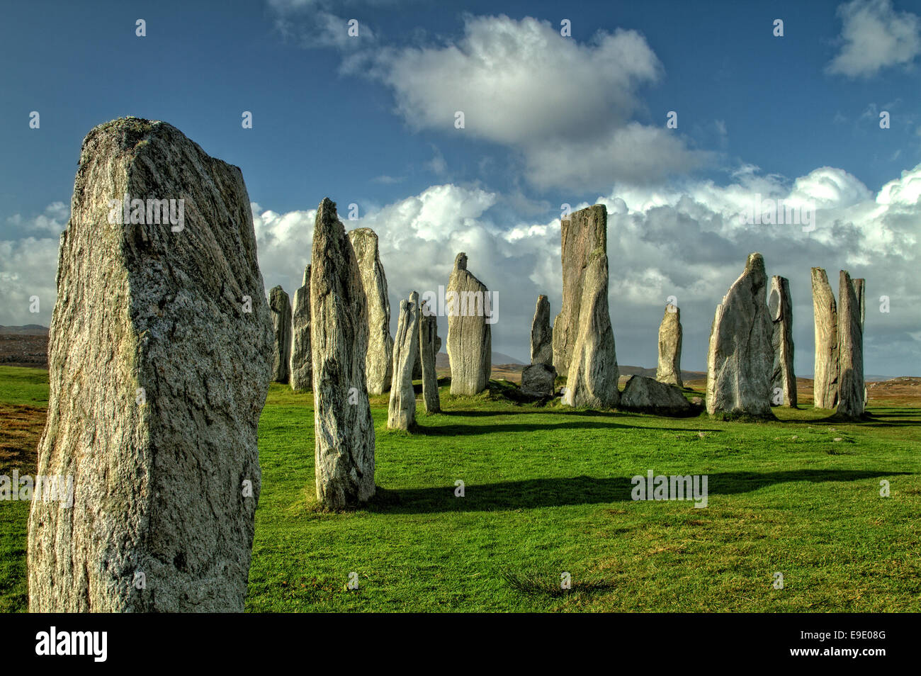 The Standing Stones of Callanish Stock Photo - Alamy
