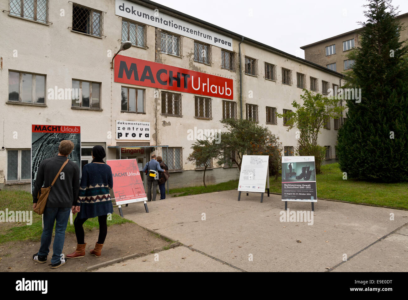 Prora - Documentation center museum at the former Nazi holiday resort ...