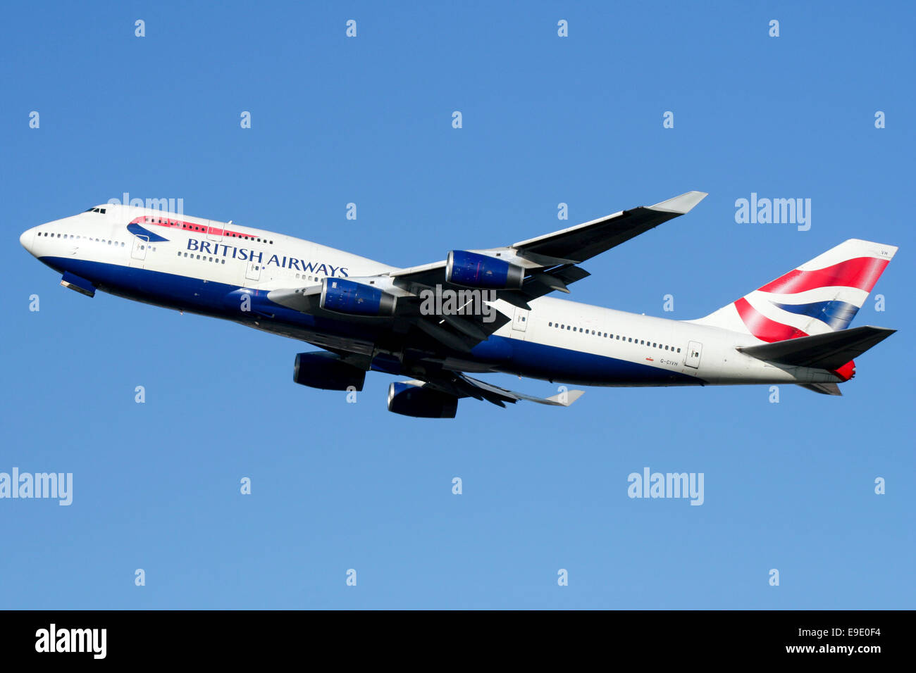Boeing 747 400 British Airways High Resolution Stock Photography and ...