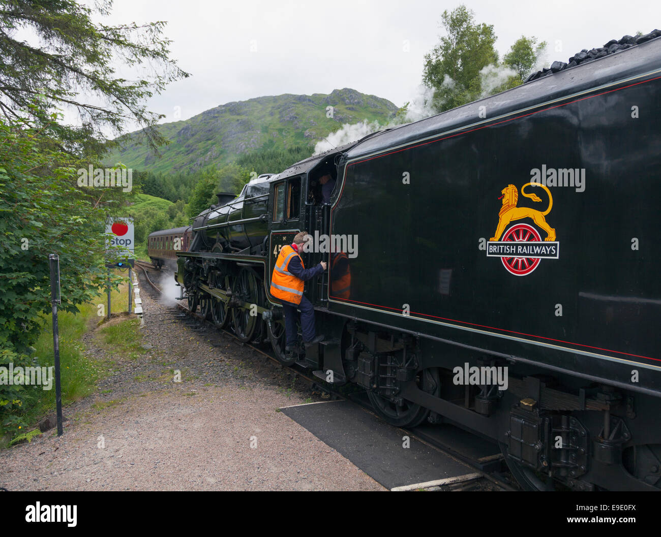 Classic british steam locomotive hi-res stock photography and images ...
