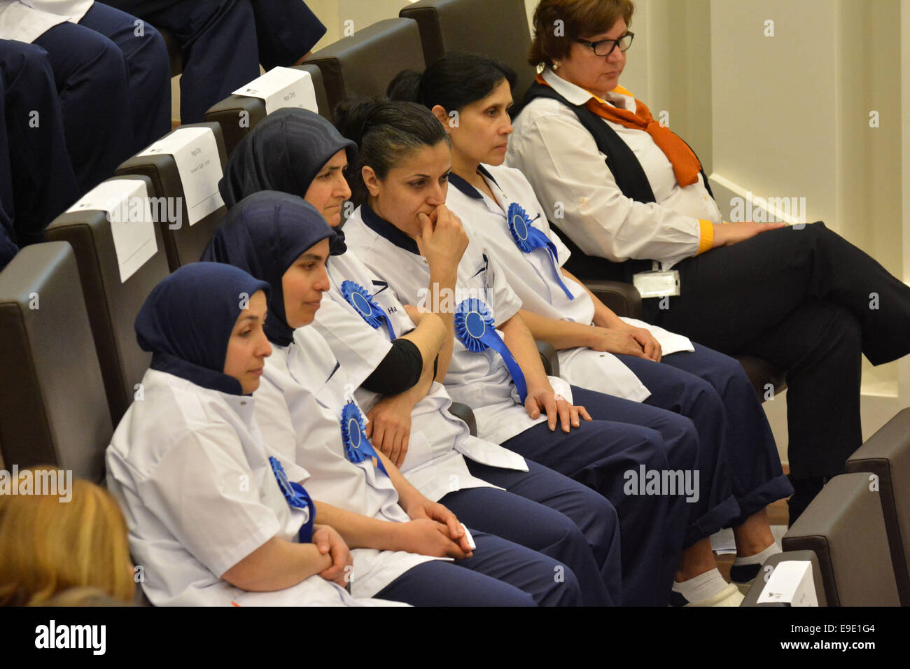 Queen Maxima of the Netherlands arriving at the Erasmus MC hospital to ...
