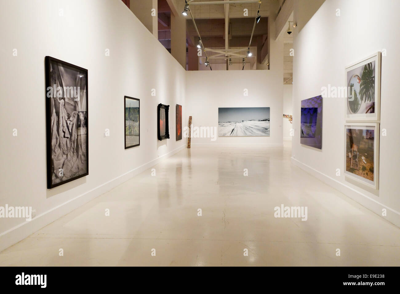 Hall with Artwork displayed at CAC on display at CAC. Centre for ...
