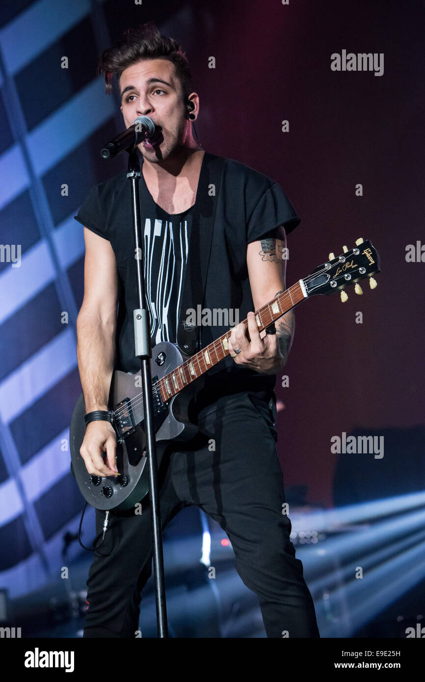 Assago Milan Italy. 25th October 2014. The Italian pop rock band DEAR ...