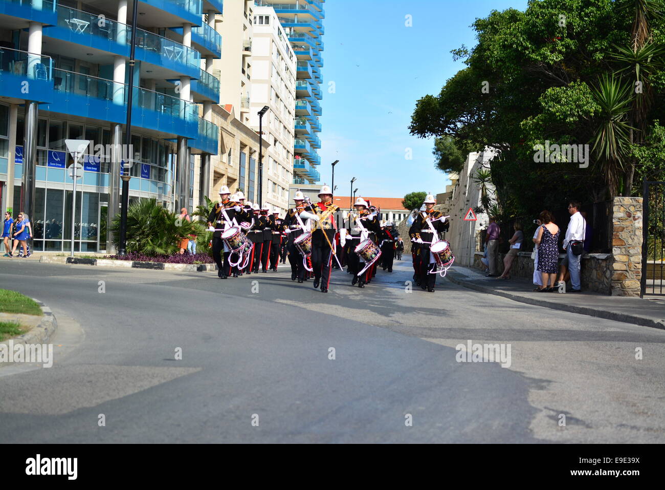 Gibraltar - 26th October 2014 - The British Royal Marines celebrated ...