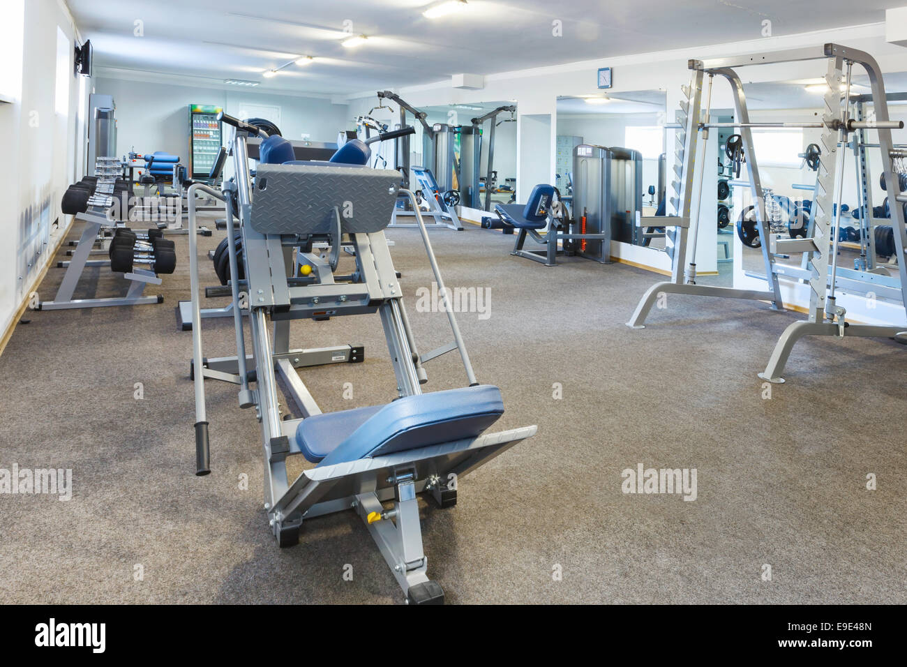 Health club interior hi-res stock photography and images - Alamy