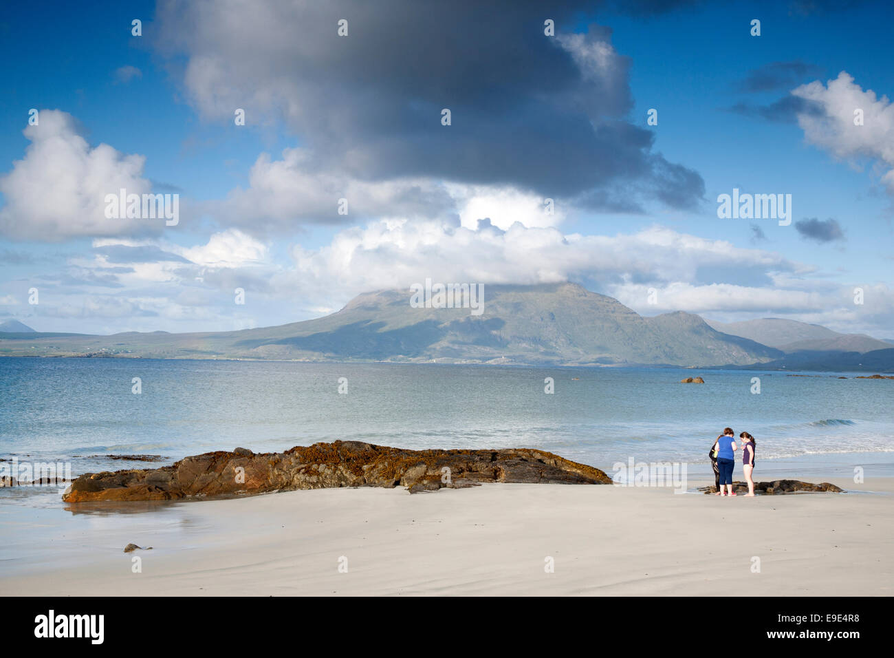 Tully Cross Beach, Connemara National Park; County Galway; Ireland ...