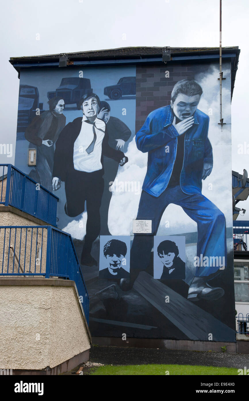 People's Gallery Art Murals; Bogside, Derry - Londonderry; Northern ...