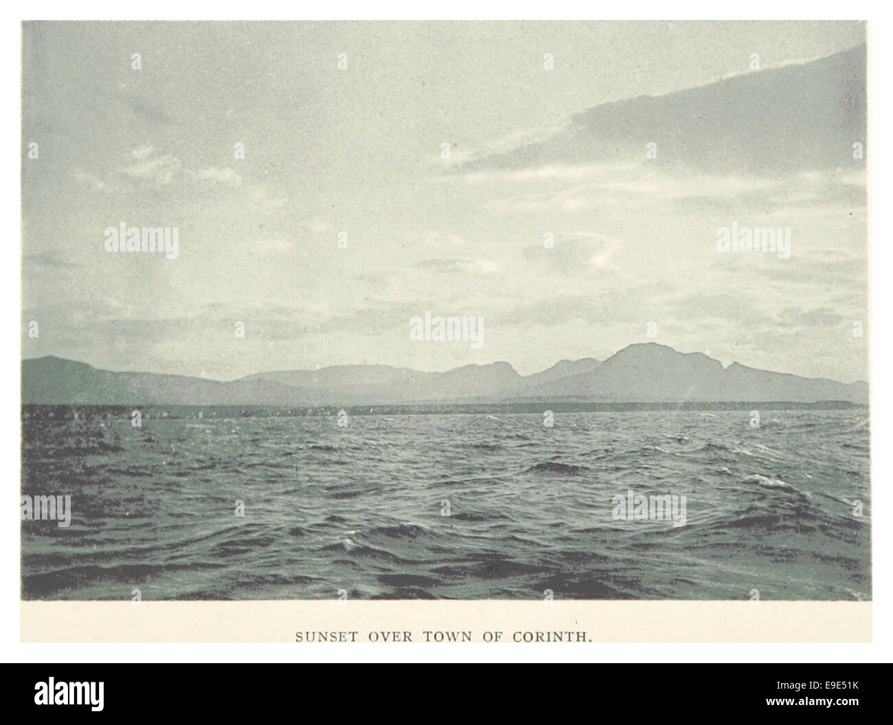 Ancient corinth map hi-res stock photography and images - Alamy