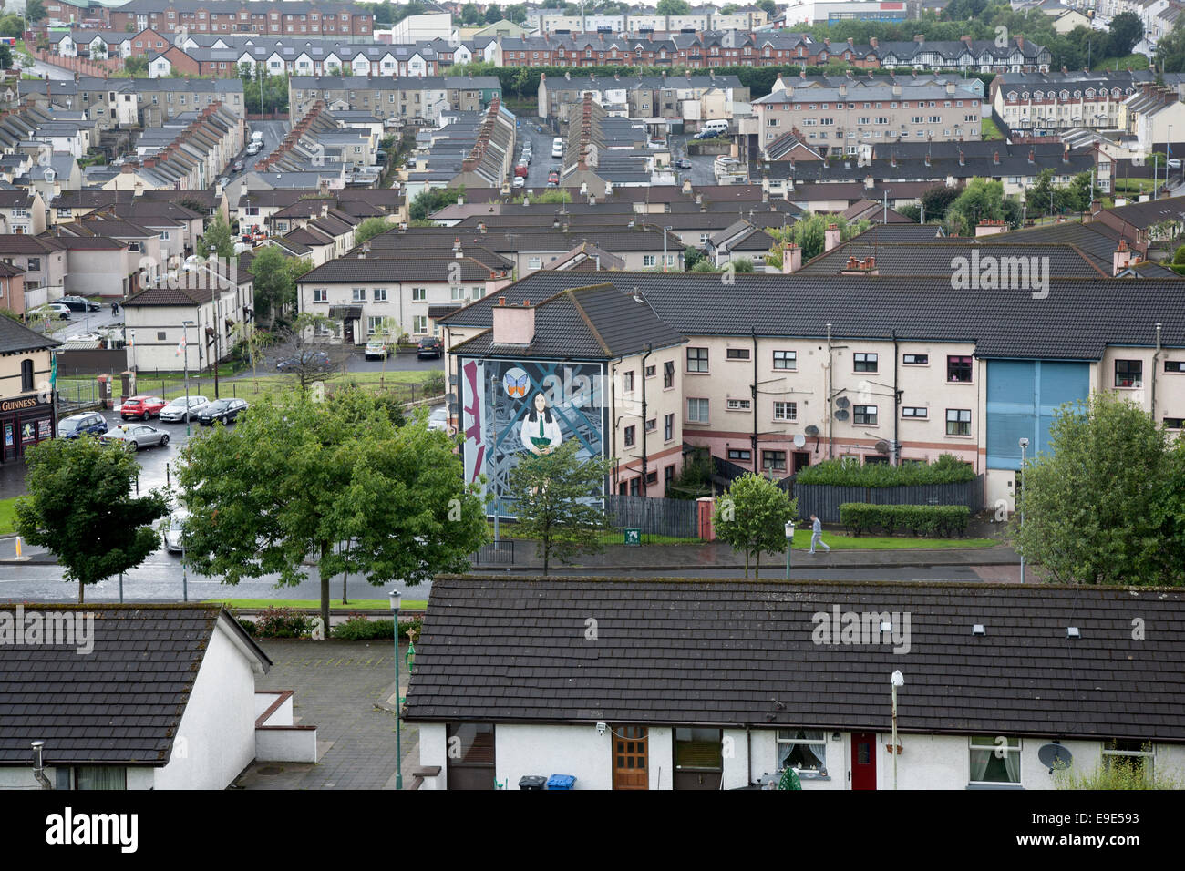 People's Gallery Art Murals; Bogside, Derry - Londonderry; Northern ...