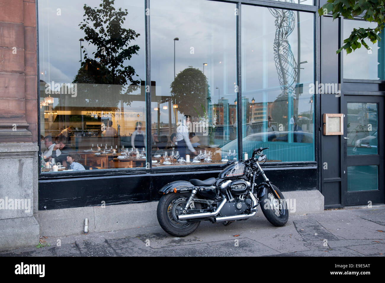 Ox Restaurant, Belfast, Northern Ireland Stock Photo - Alamy