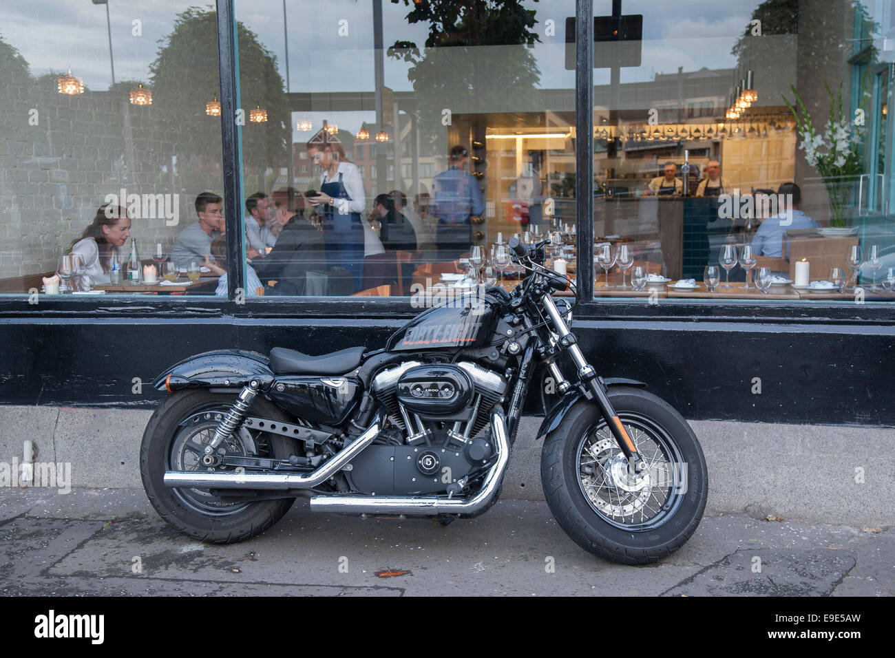 Ox Restaurant, Belfast, Northern Ireland Stock Photo - Alamy