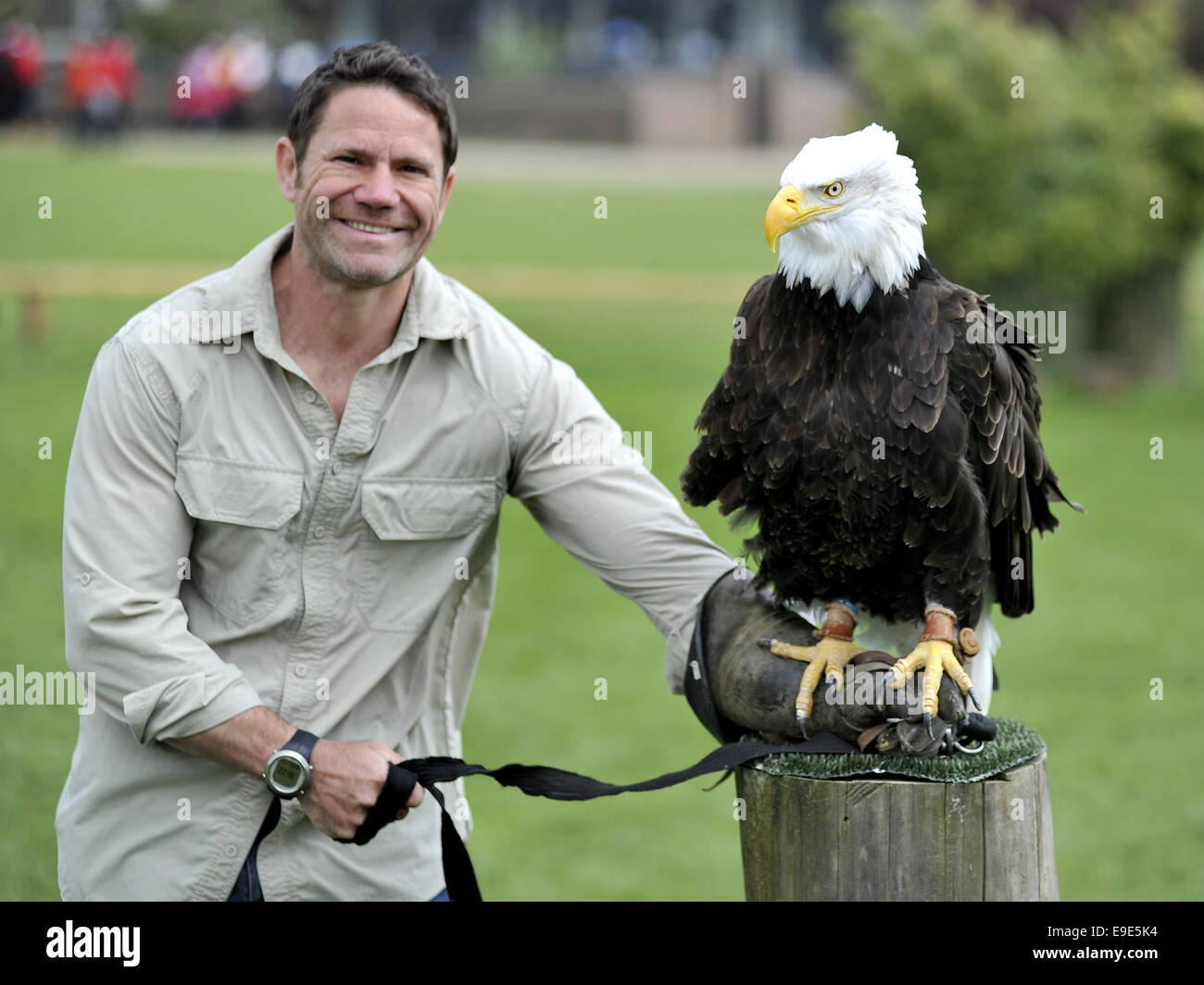 TV Wildlife Presenter Steve Backshall promotes his 'Deadly Aerial ...