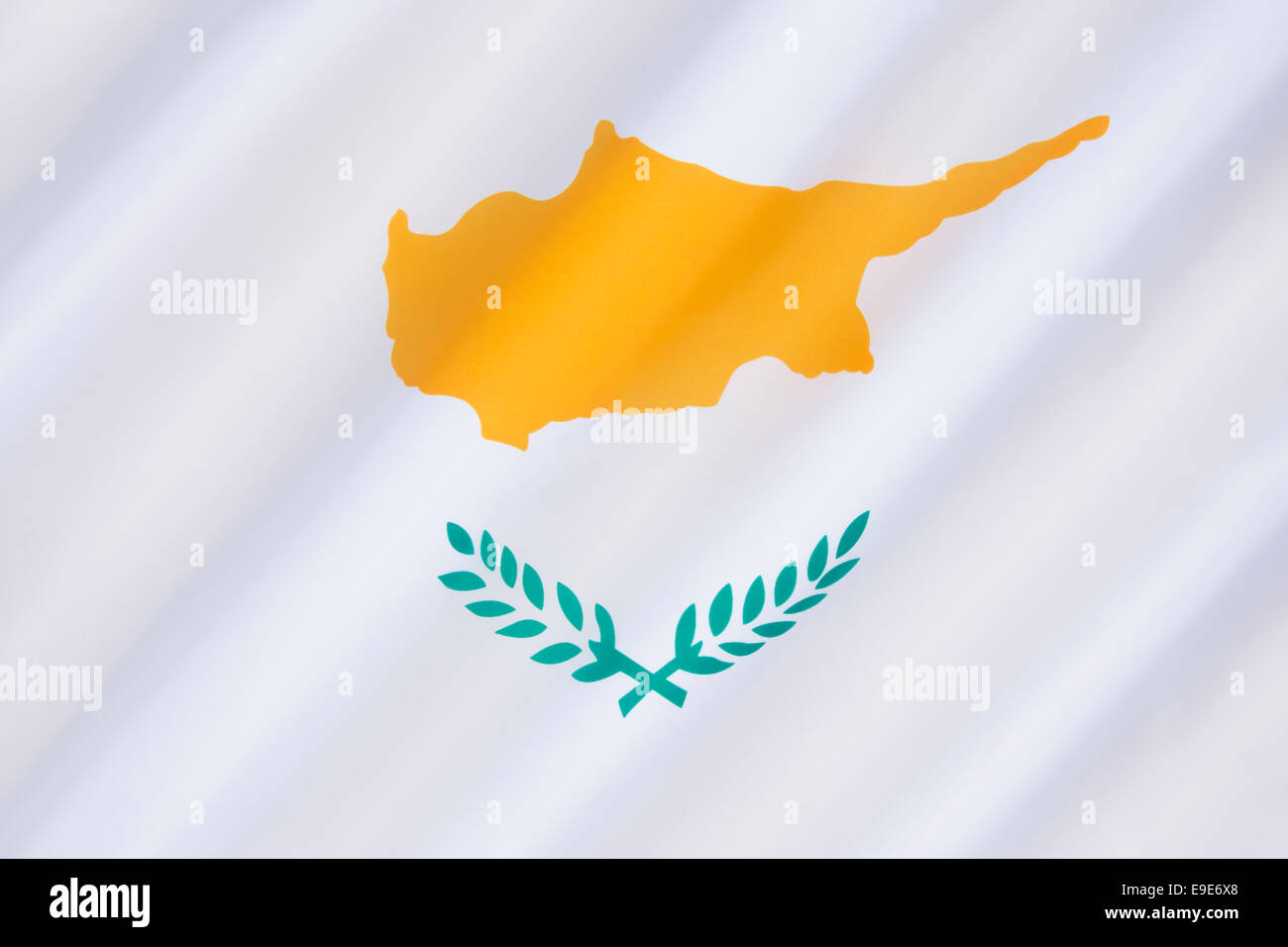Flag of Cyprus Stock Photo - Alamy
