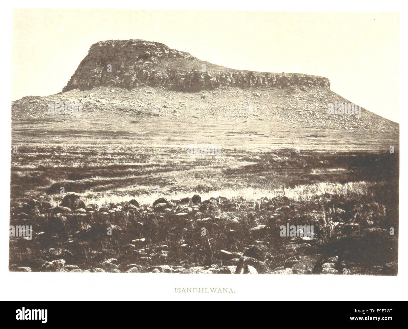 This 1882 illustration shows the Battle of Isandlwana, one of the most ...