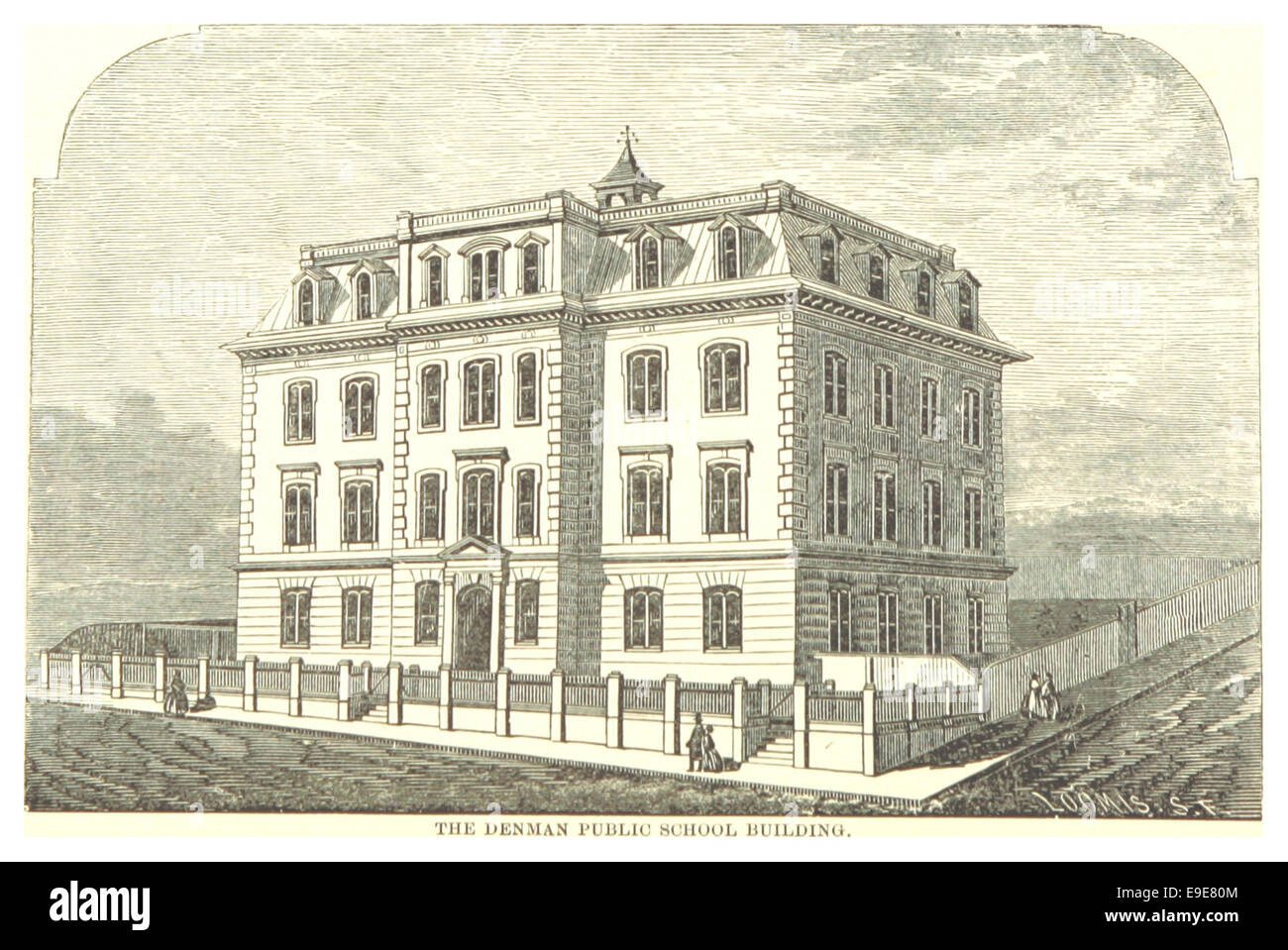 Building architecture in schools Cut Out Stock Images & Pictures - Alamy