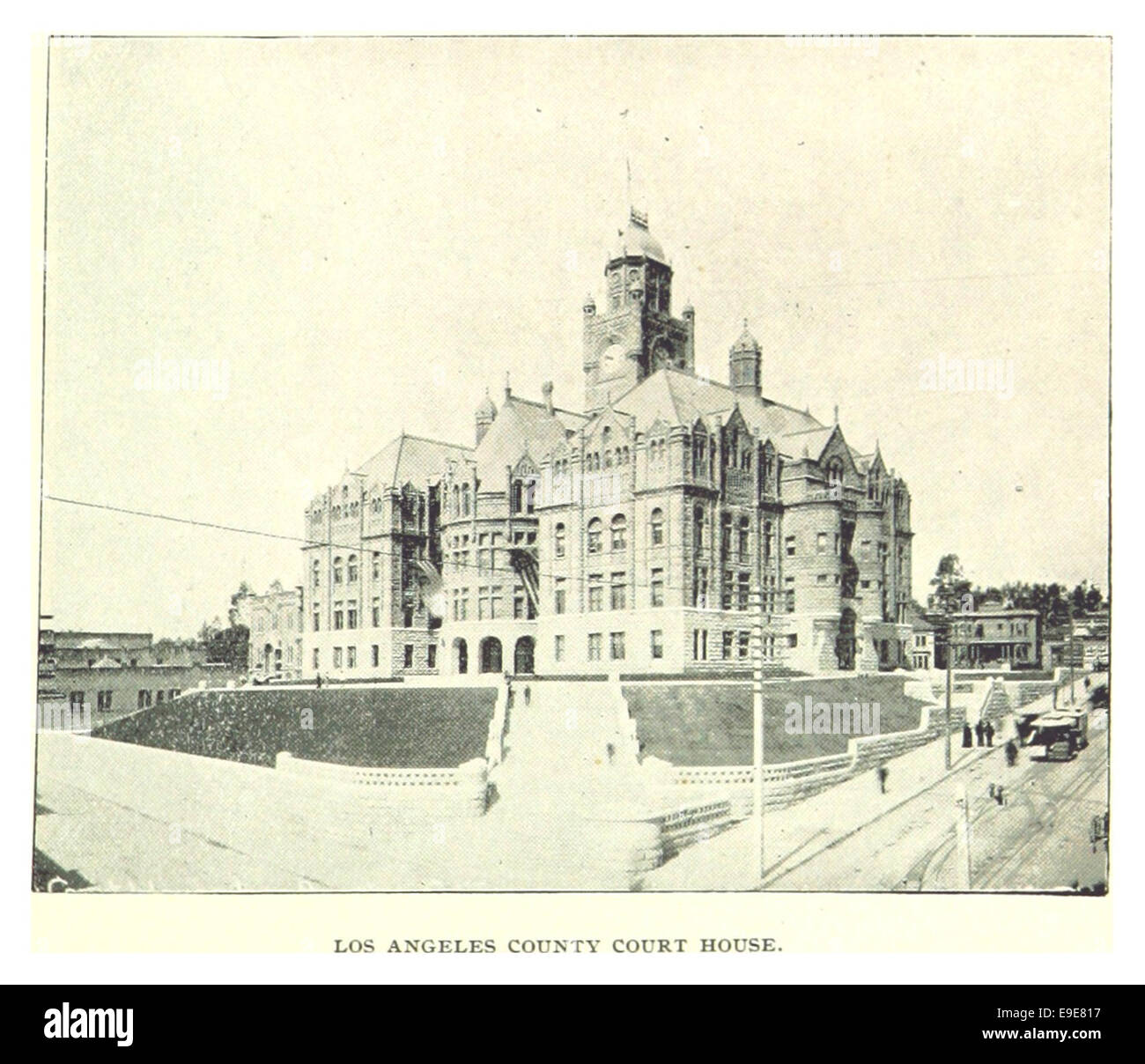 The Los Angeles County Courthouse, a prominent civic building, features ...