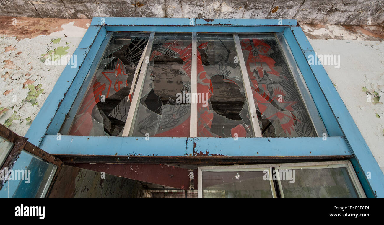 Chernobyl-2 military base next to Duga-3 Soviet radar system in ...