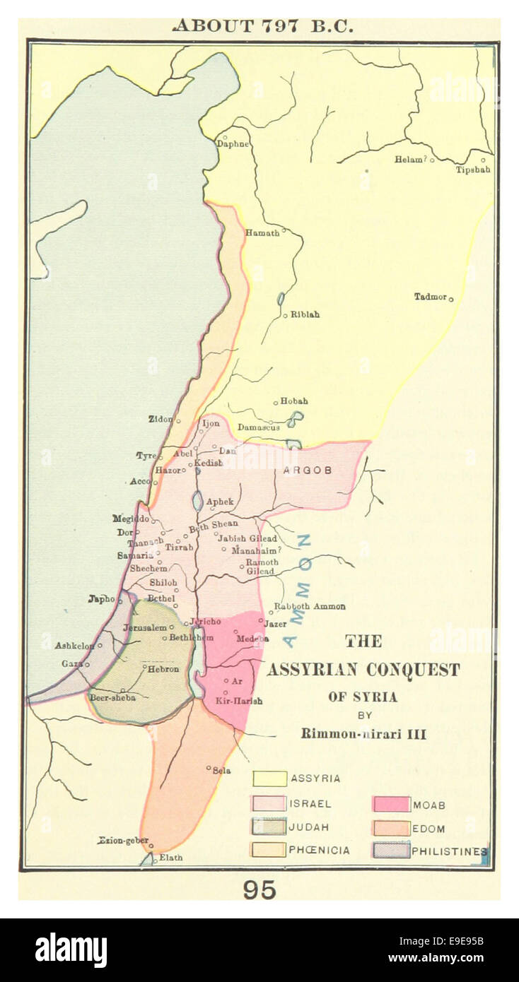 This 1899 illustration by MacCoun depicts the Assyrian conquest of ...