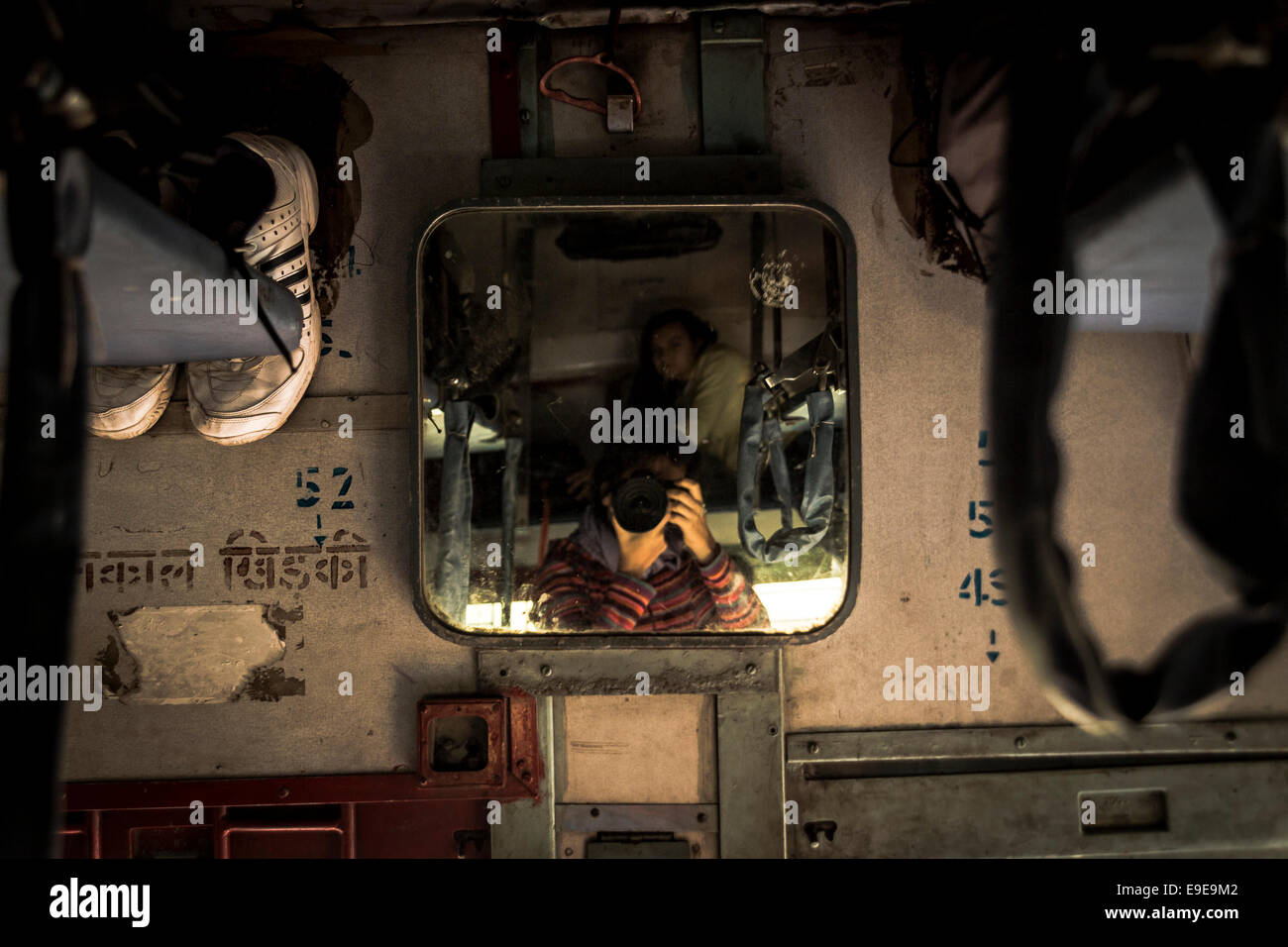 Camera in train hi-res stock photography and images - Alamy