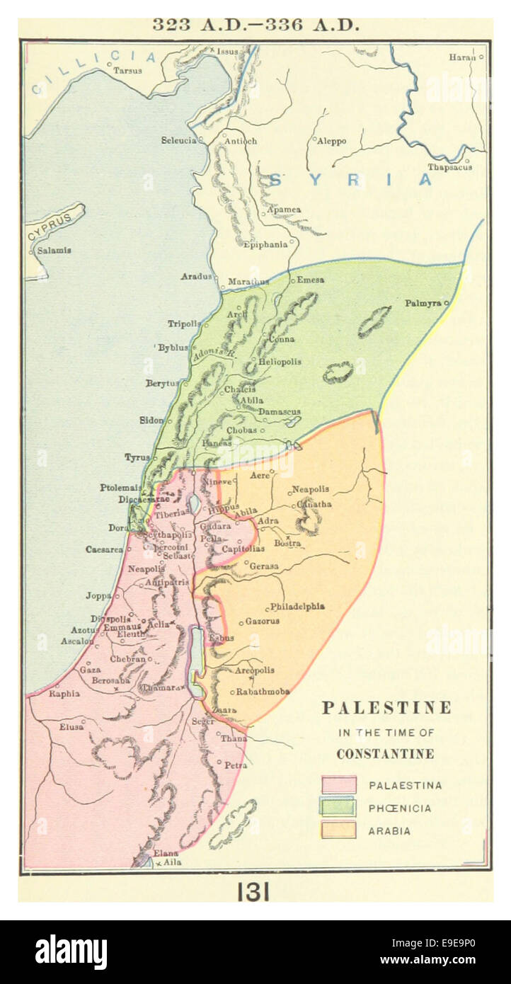 Vintage constantine map hi-res stock photography and images - Alamy