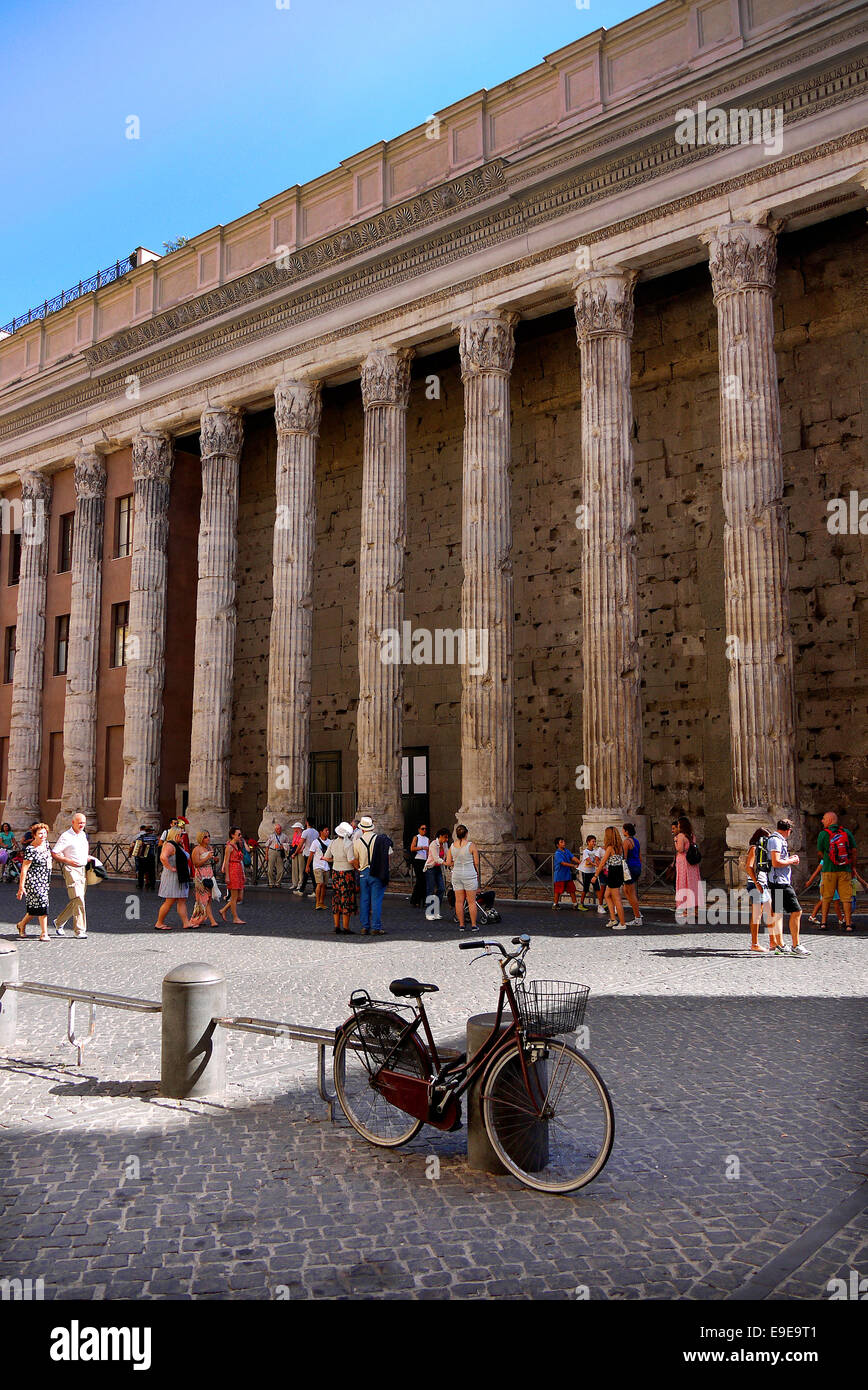 Hadrians temple hi-res stock photography and images - Alamy