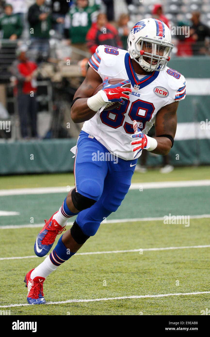 East Rutherford, New Jersey, USA. 26th Oct, 2014. Buffalo Bills tight ...