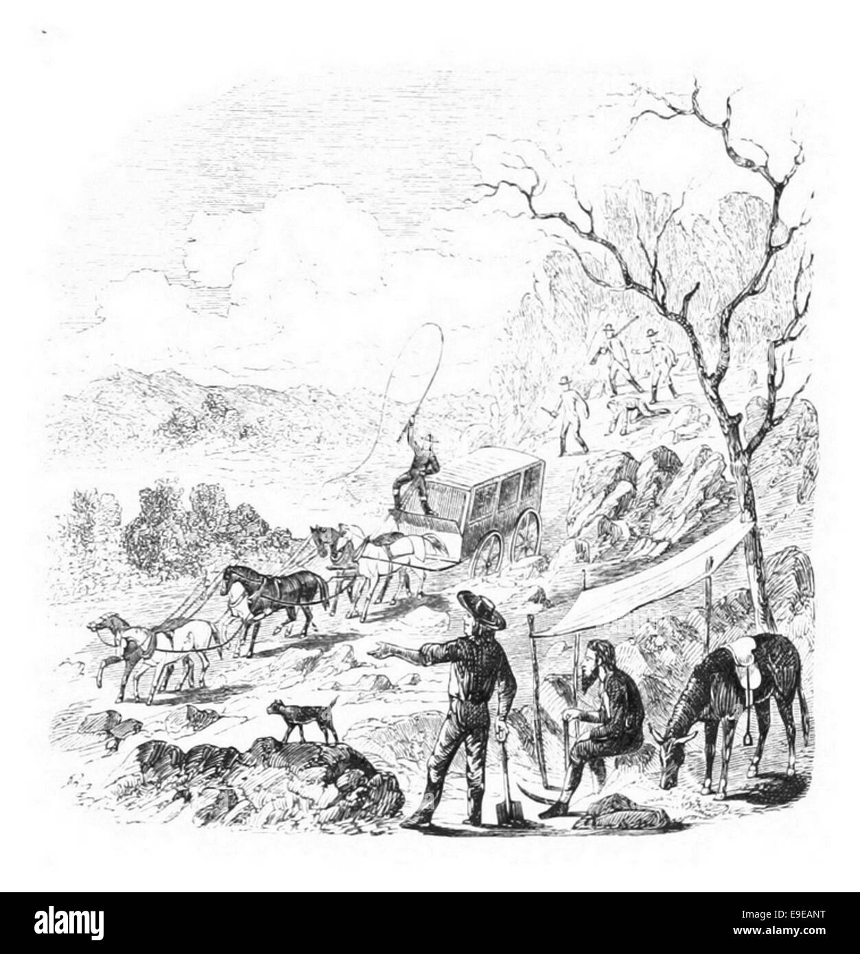 1800s stagecoach hi-res stock photography and images - Alamy