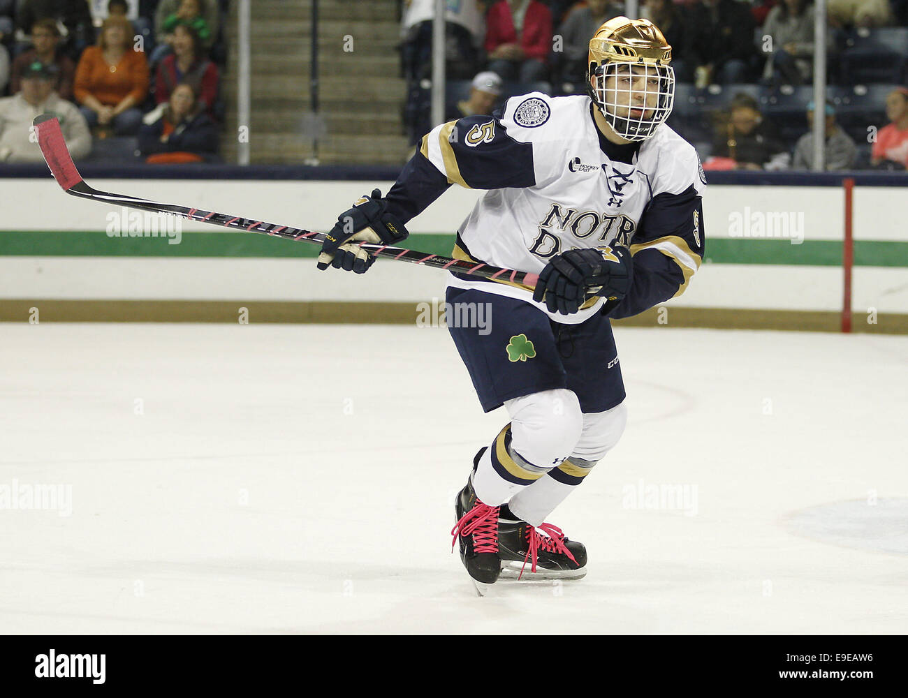 South Bend, Indiana, USA. 25th Oct, 2014. Notre Dame defenseman Robbie ...
