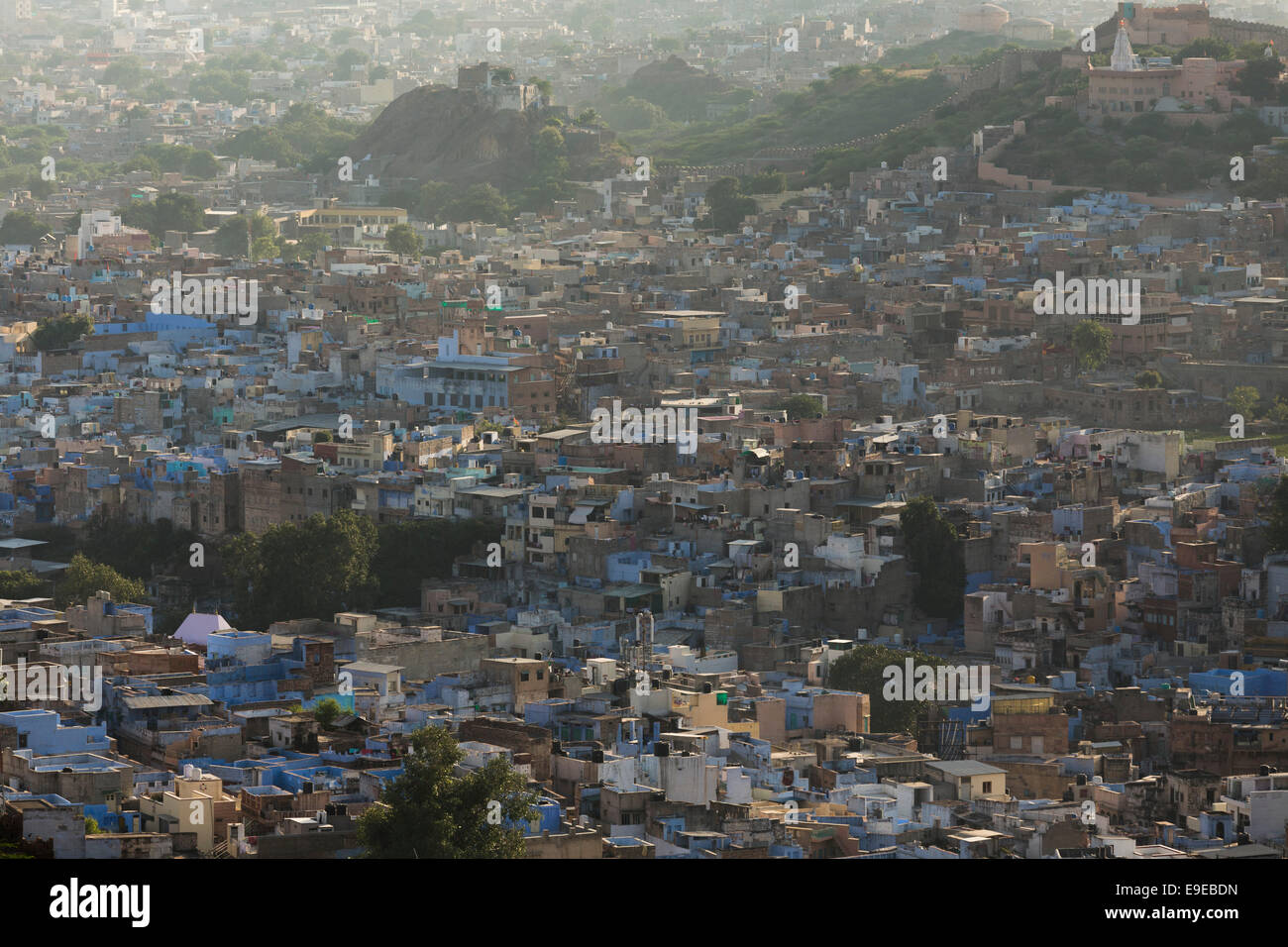 Jodhpur at sunset, Rajasthan, India Stock Photo - Alamy