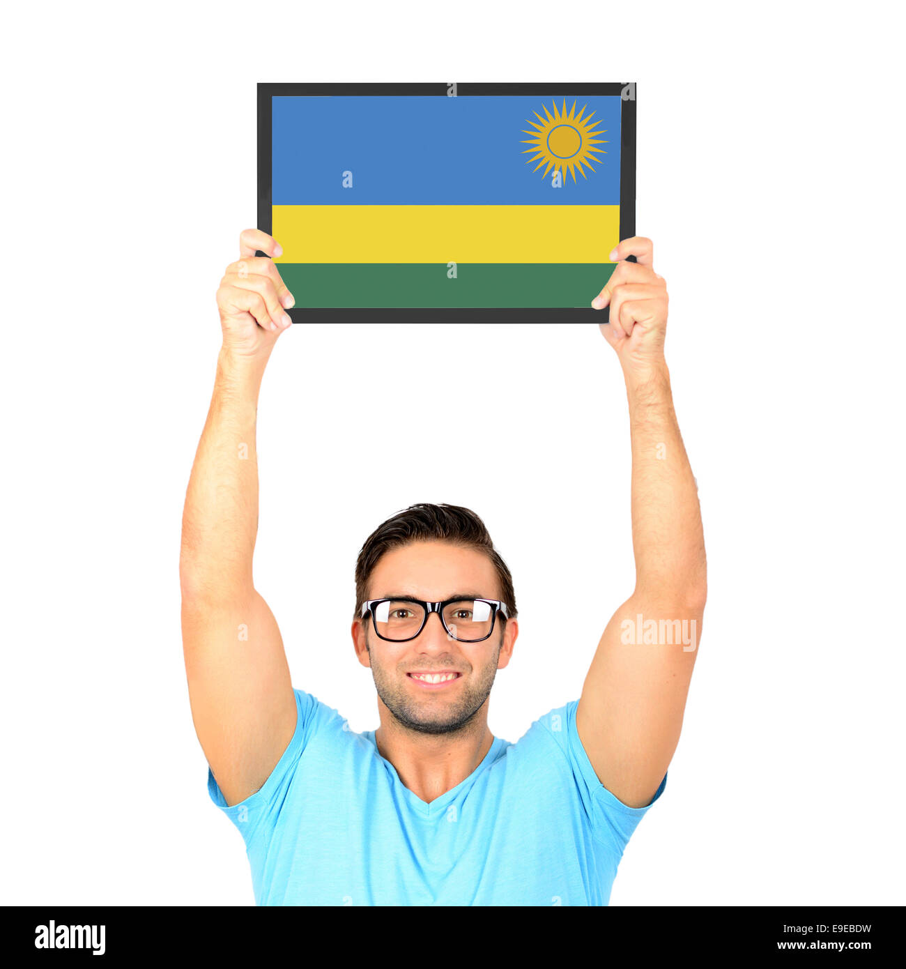 Handsome rwandan man hi-res stock photography and images - Alamy