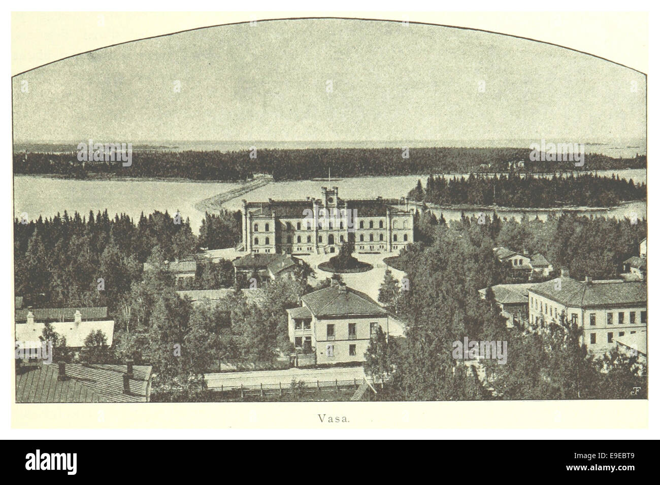 This 1894 map by Mechelin features Vaasa, a city in Finland, providing ...