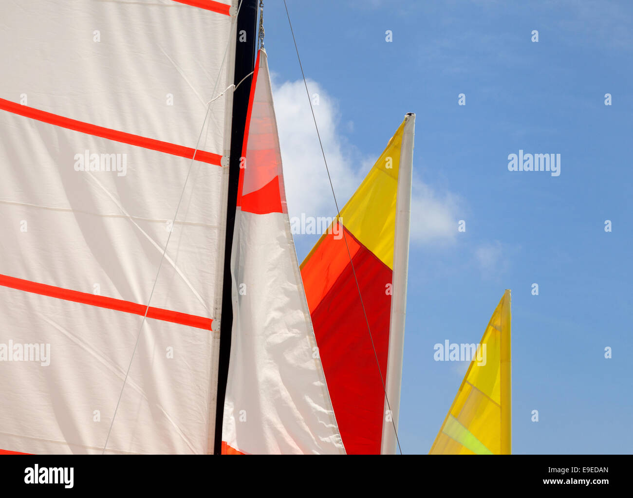 Blue sails hi-res stock photography and images - Alamy