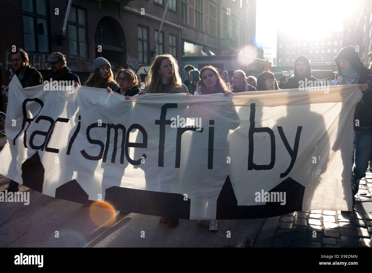 Copenhagen, Denmark. 26th Oct 2014: Demonstration in Copenhagen against ...