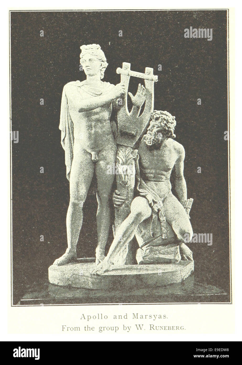 This 1894 illustration by Mechelin depicts the classical Greek myth of ...
