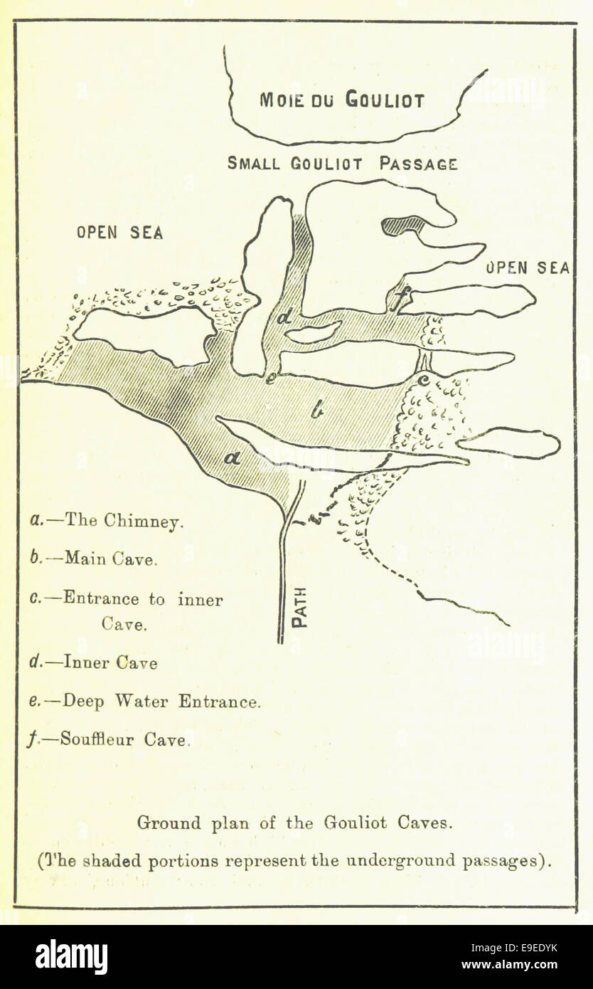 Sark map hi-res stock photography and images - Alamy