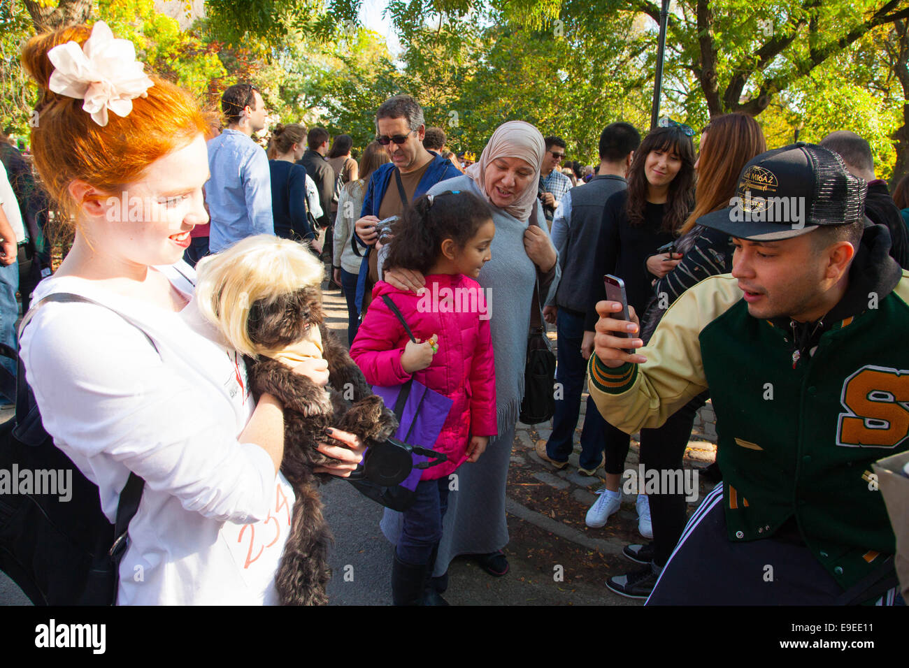 New York, USA. 25th Oct, 2014. Scenes from The 24th Annual Tompkins ...