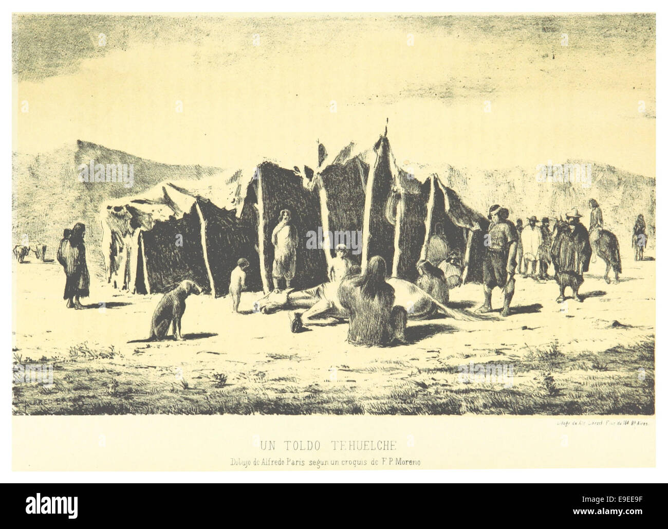 Tehuelche hi-res stock photography and images - Alamy