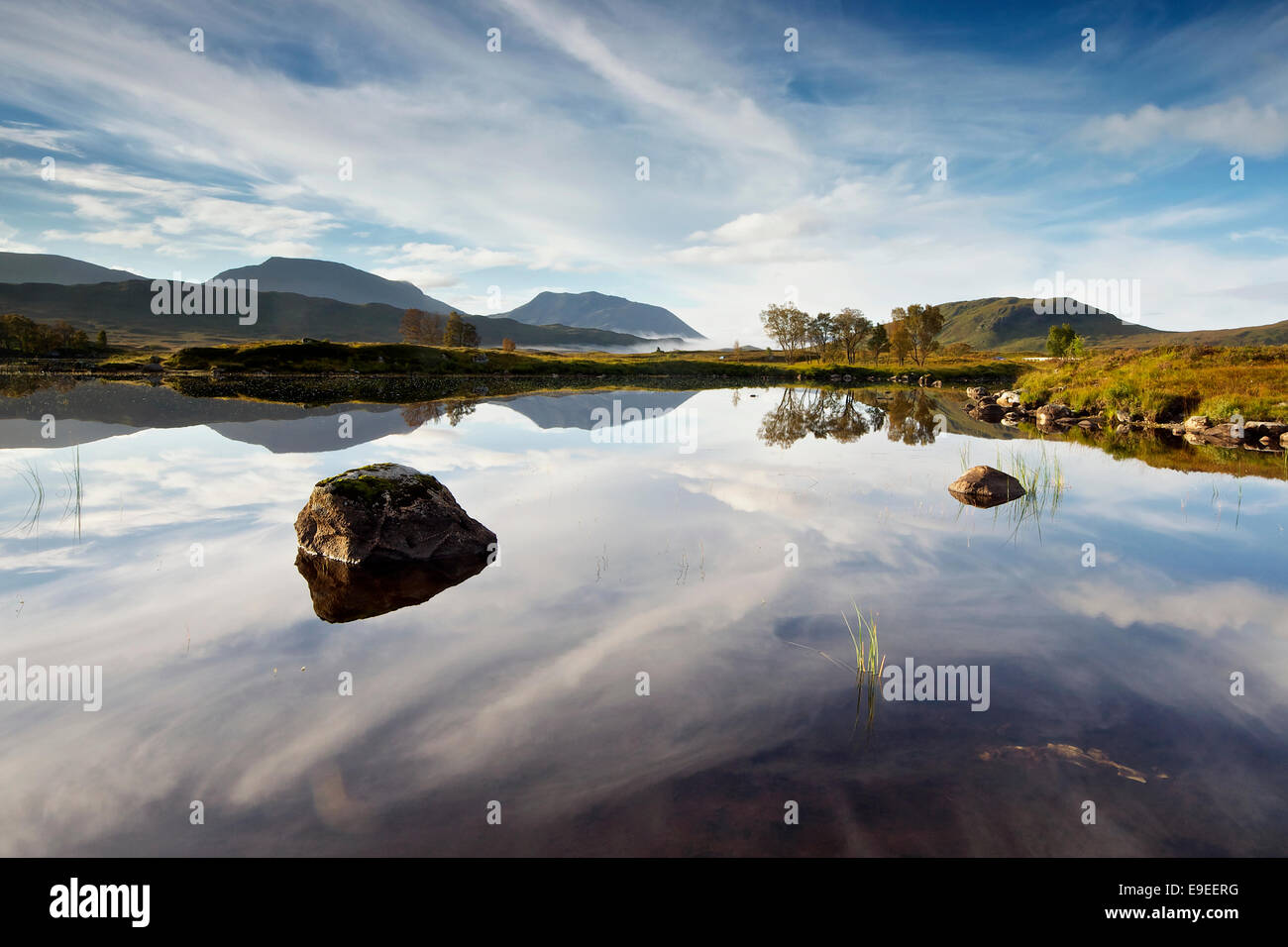 Loch Ba on Rannoch Moor Stock Photo - Alamy
