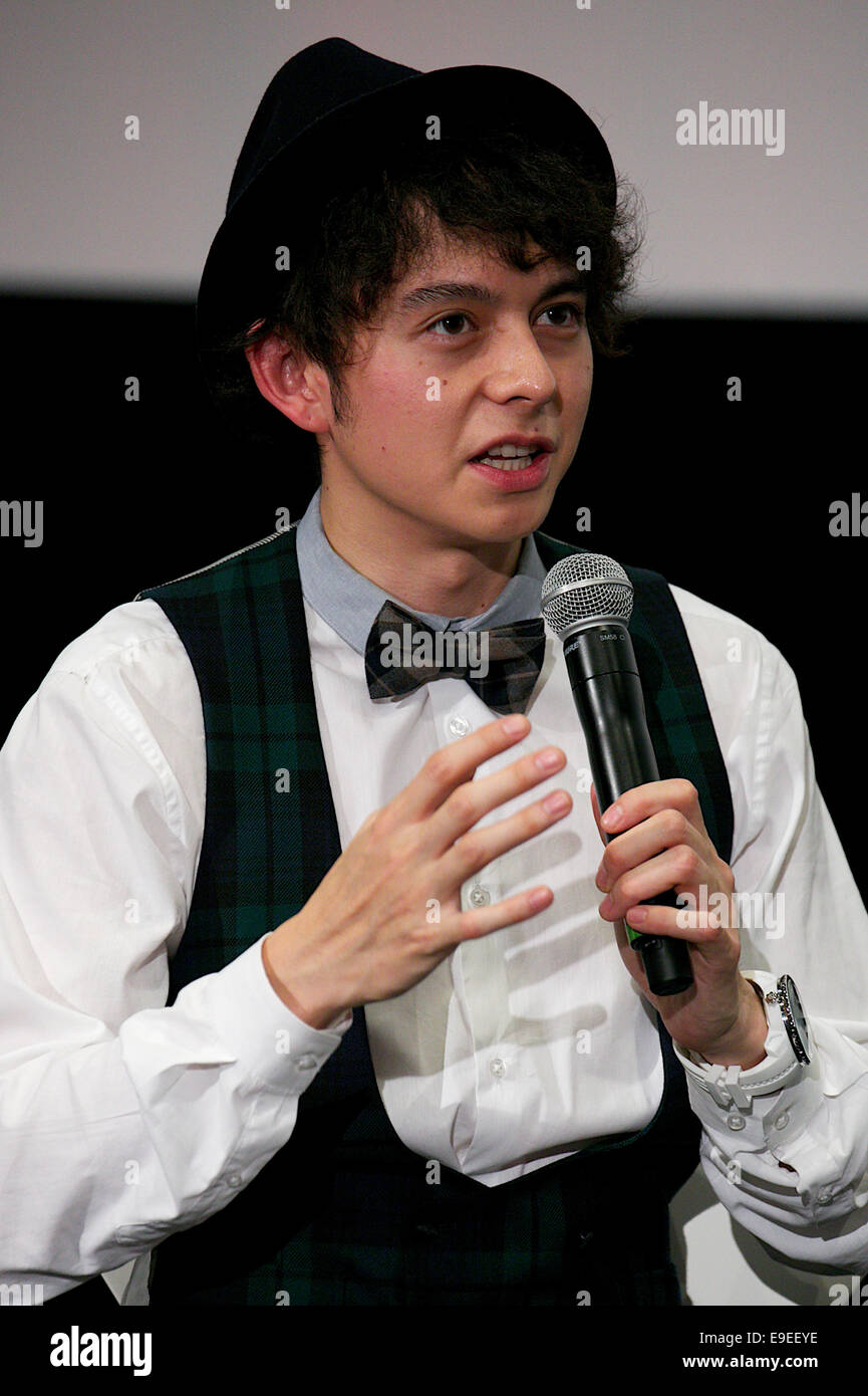 Tokyo, Japan. 26th Oct, 2014. Harry Sugiyama. Talent and TIFF Festival ...