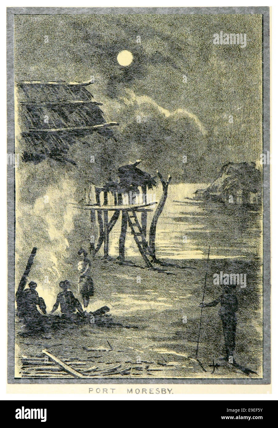This entry from NG’s 1886 work discusses Port Moresby, the capital city ...