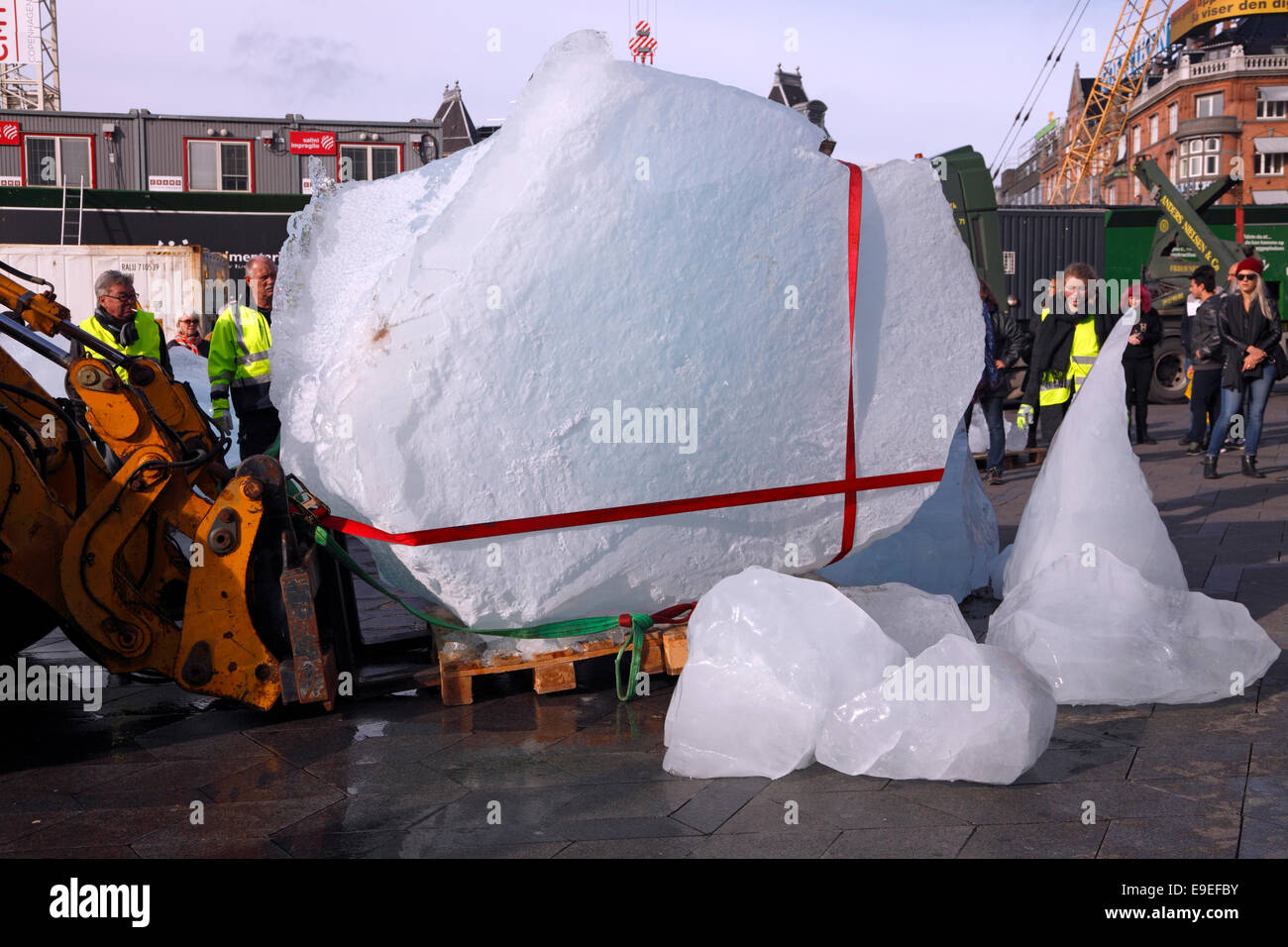 Olafur eliasson ice watch copenhagen hi-res stock photography and ...