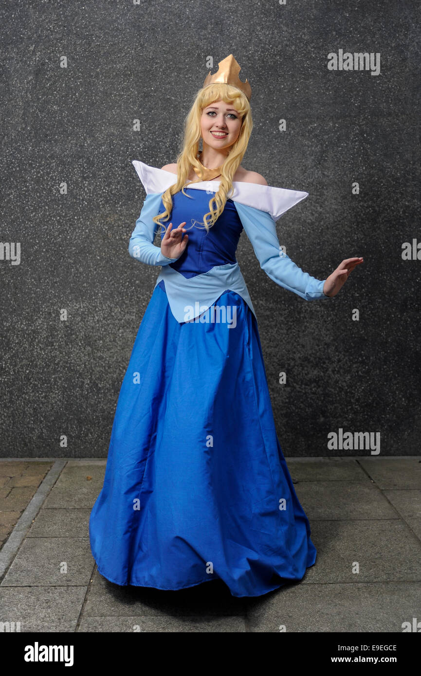 London, UK, 26 October 2014. Cosplay fans dress up as their favourite ...