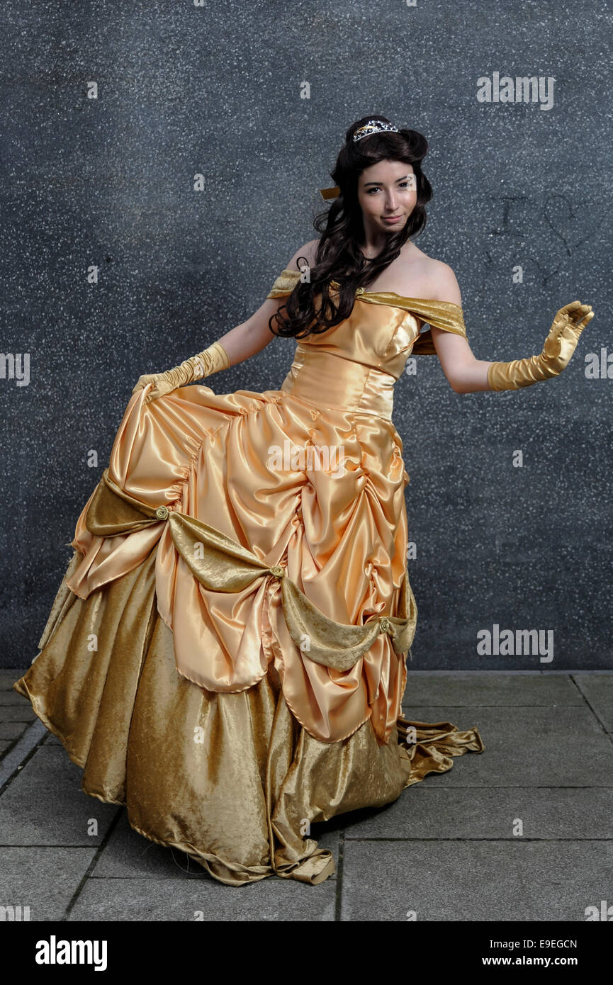 London, UK, 26 October 2014. Cosplay fans dress up as their favourite ...