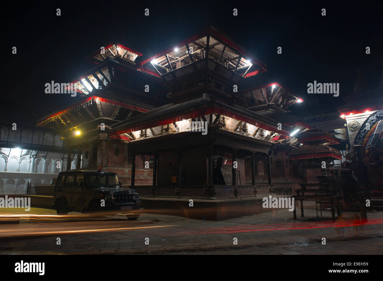 Kathmandu night view hi-res stock photography and images - Alamy