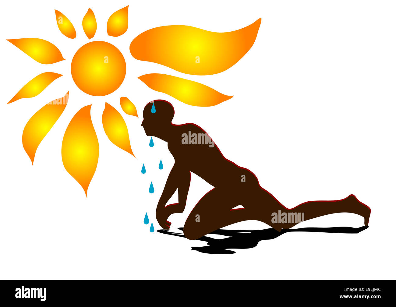 Sweaty sweating Cut Out Stock Images & Pictures - Alamy