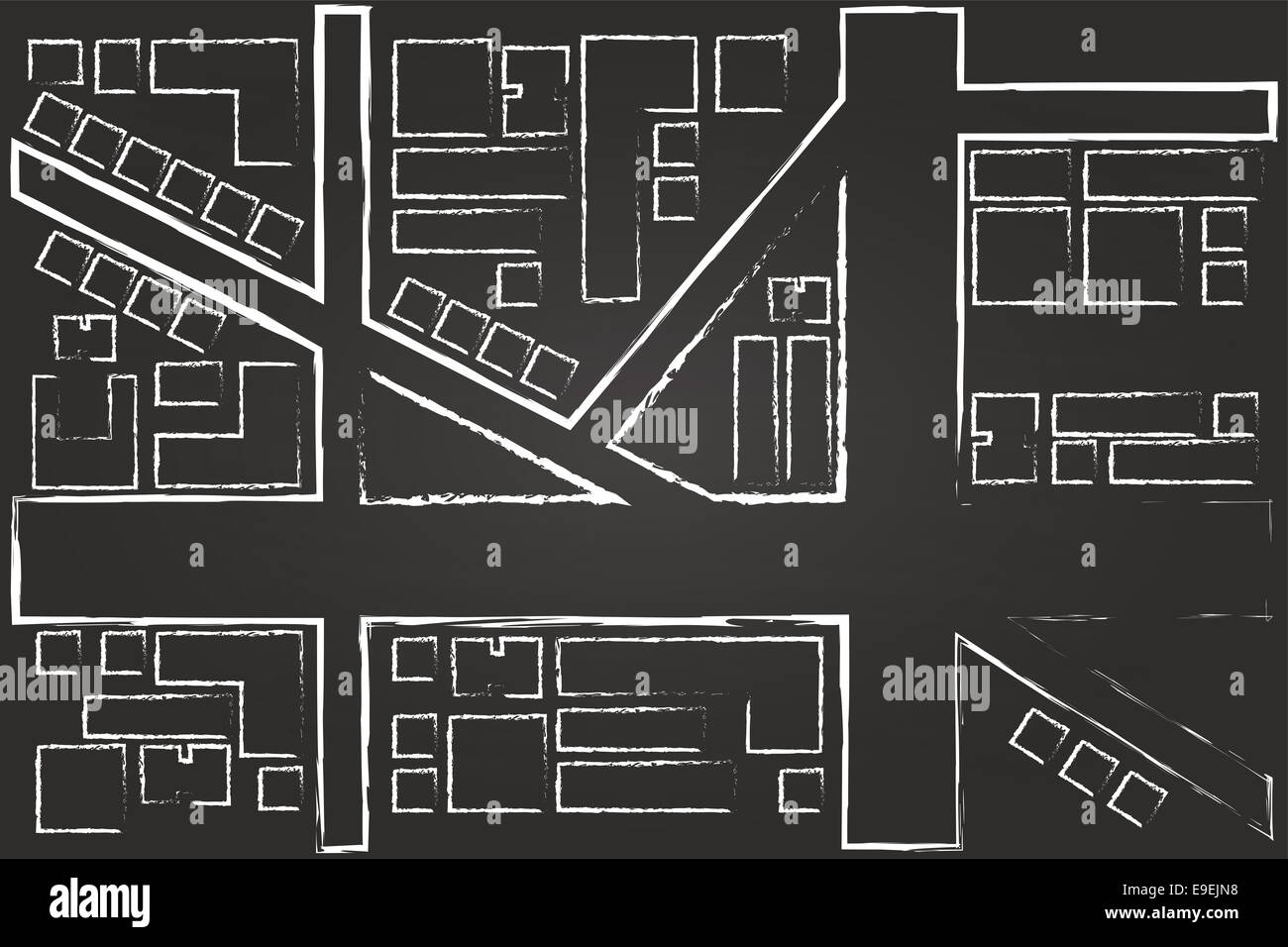 Map or drawing hi-res stock photography and images - Alamy
